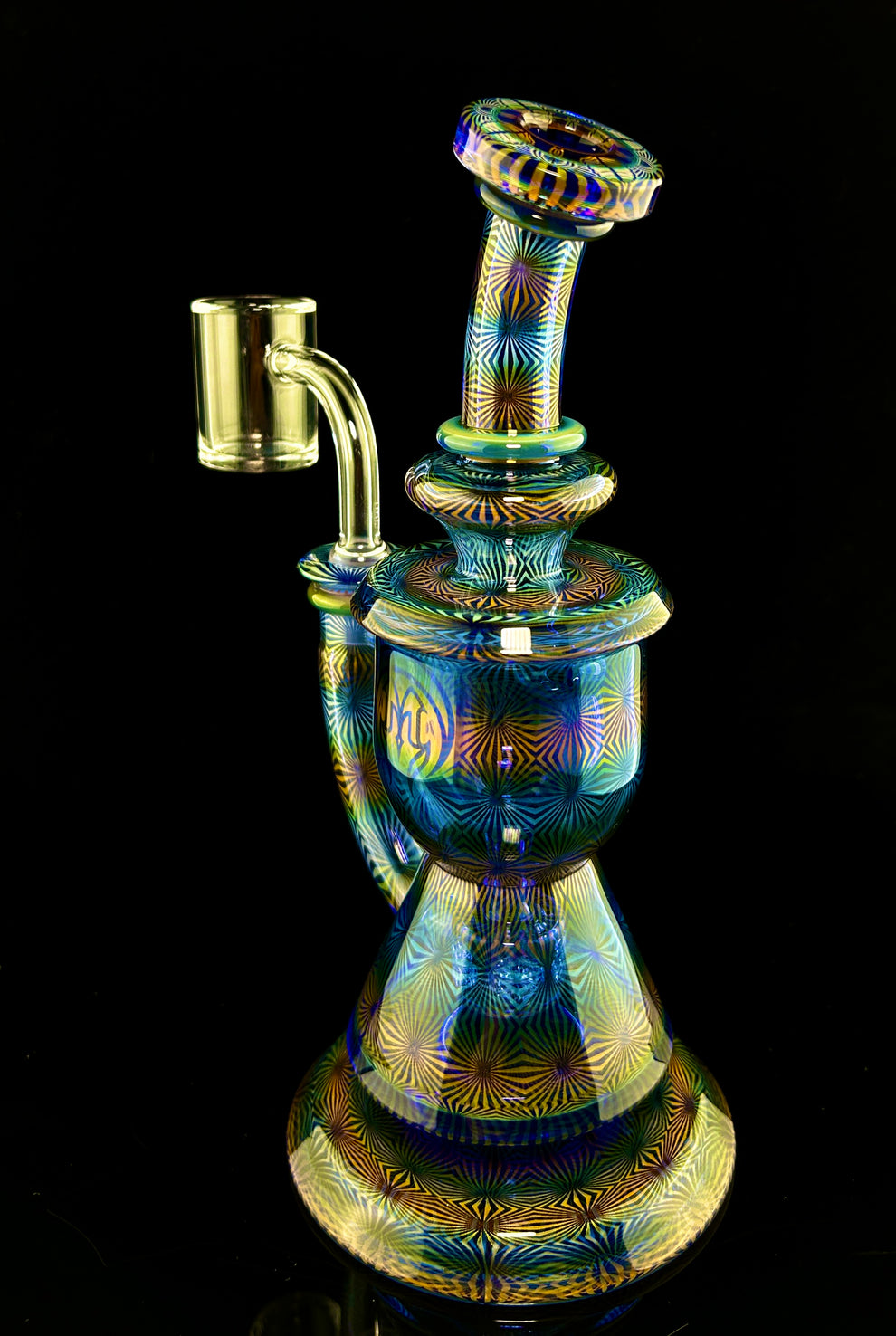 MotherShip Glass Torus, Illusion Series – Illuzion Glass Galleries