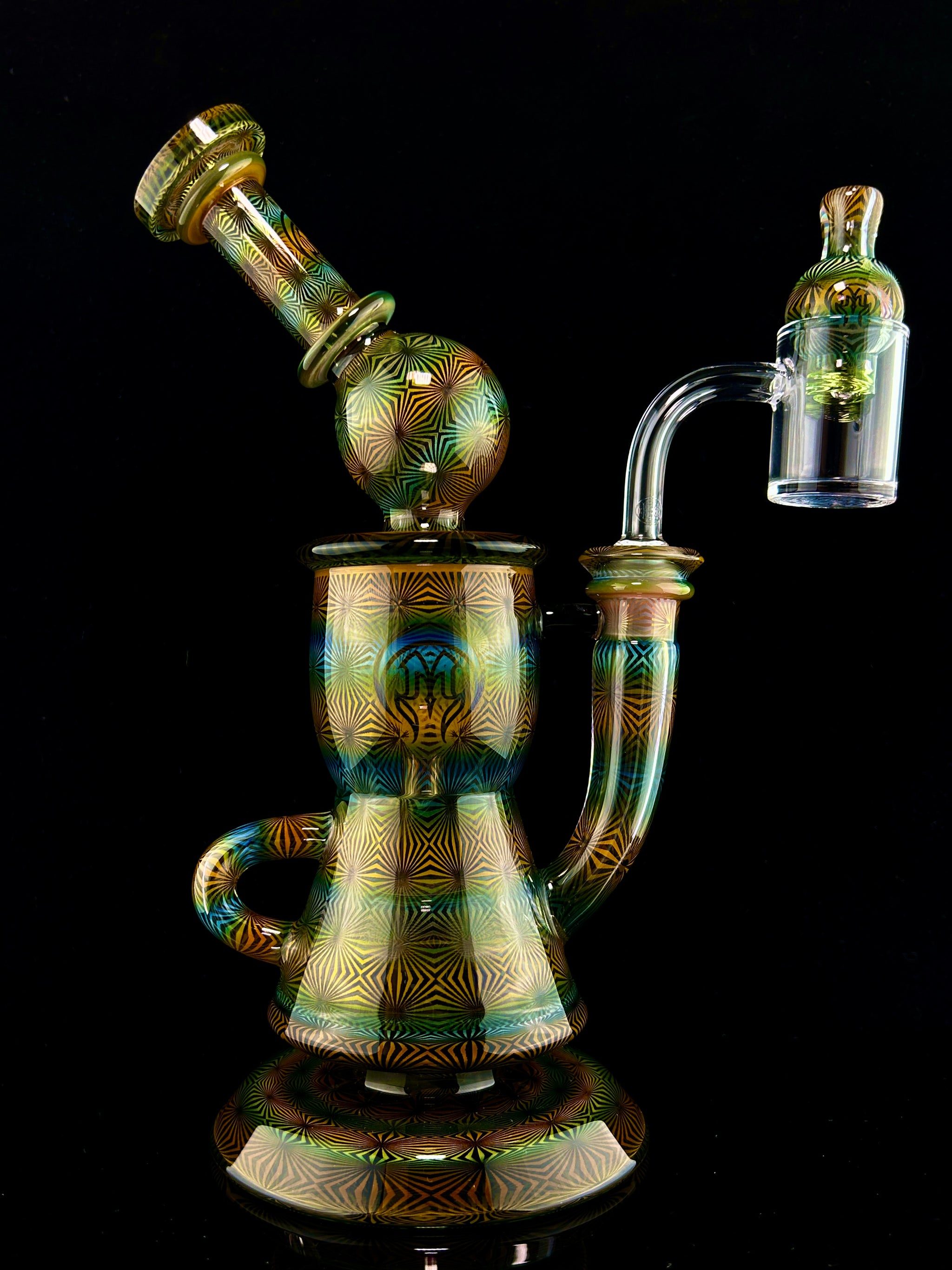 Mothership Glass "Smoke" Klein Illusion Series – Illuzion Glass Galleries