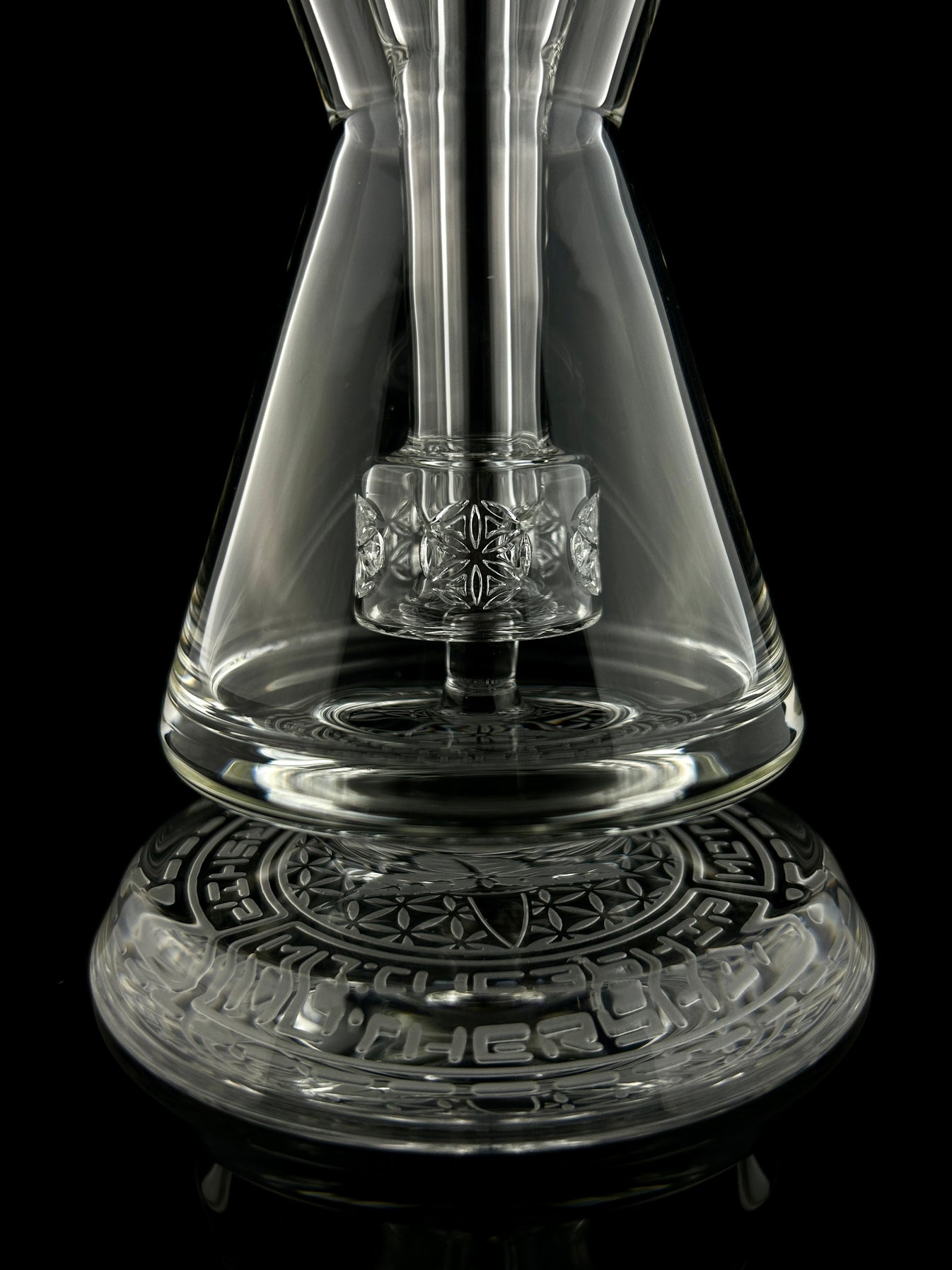 Mothership Glass Torus Nova, Clear. ***Prototype*** – Illuzion Glass ...