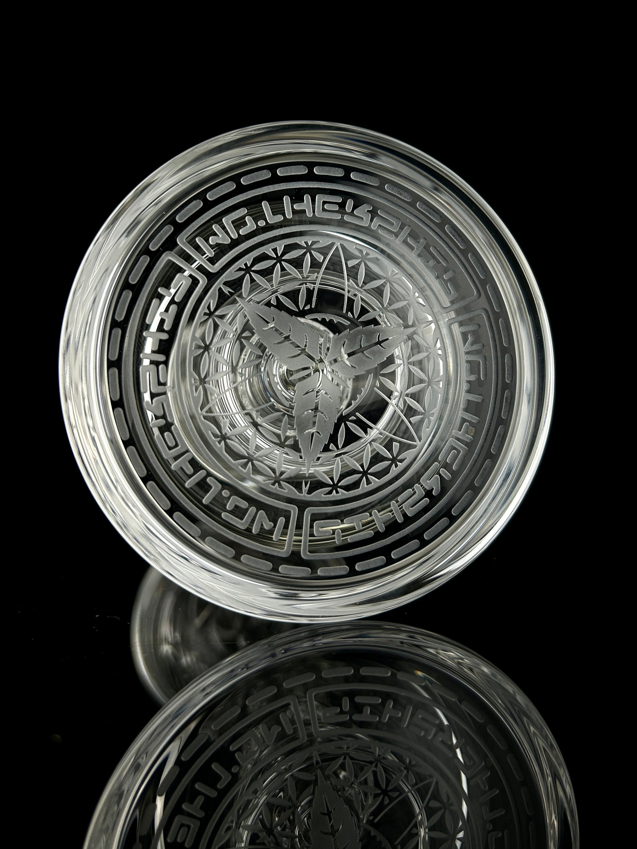 Mothership Glass Torus Nova, Clear. ***Prototype*** – Illuzion Glass ...