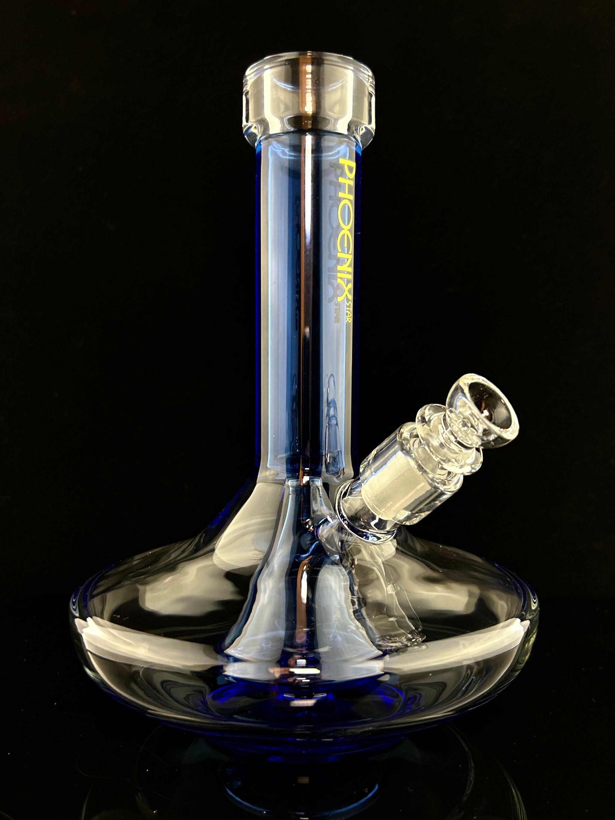 Extra Wide base Beaker Mini Tube with Fixed Showered Perc – Illuzion ...