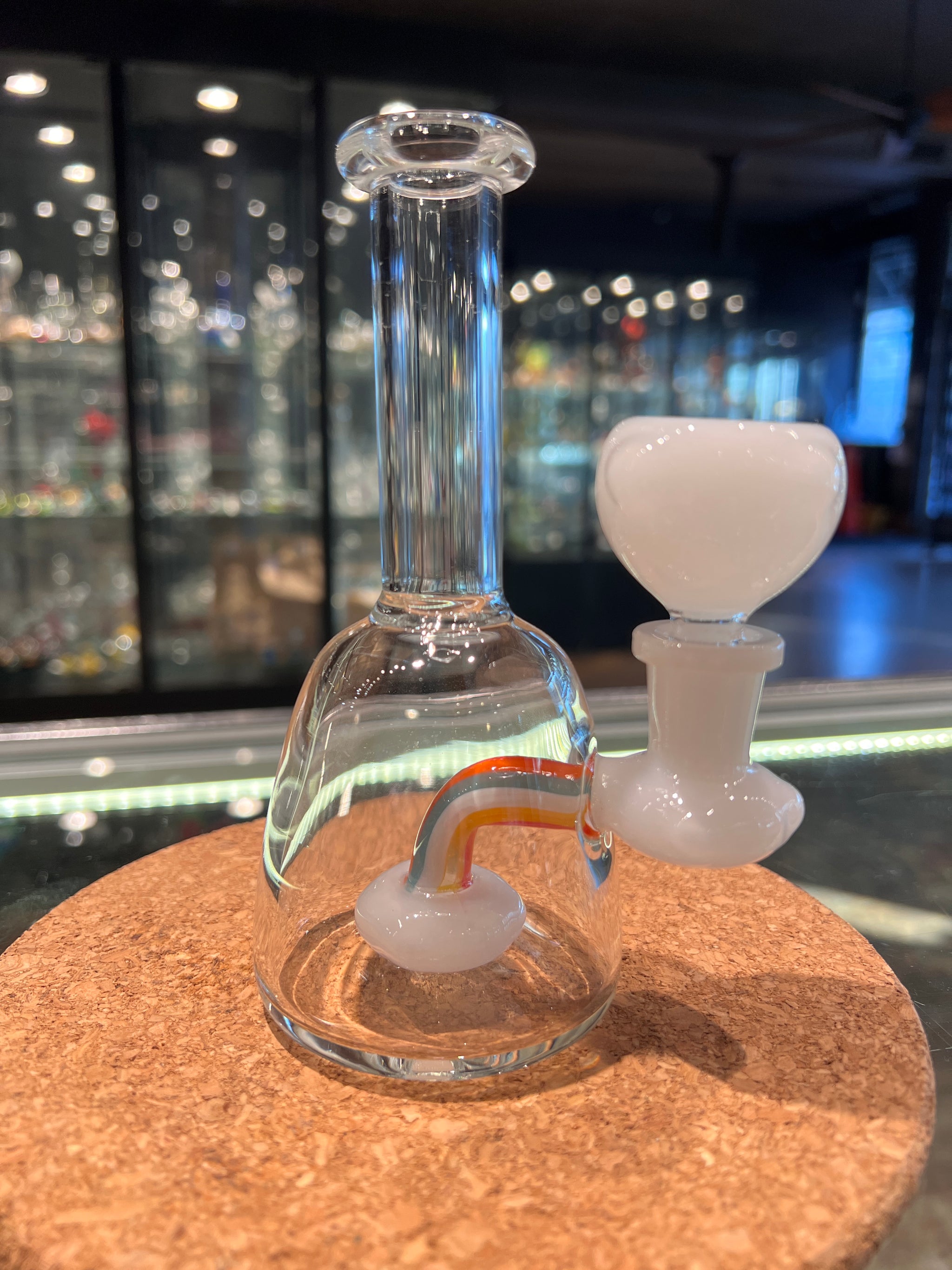 Mini Rainbow Rig with Matching Cloud Bowl – Illuzion Glass Galleries