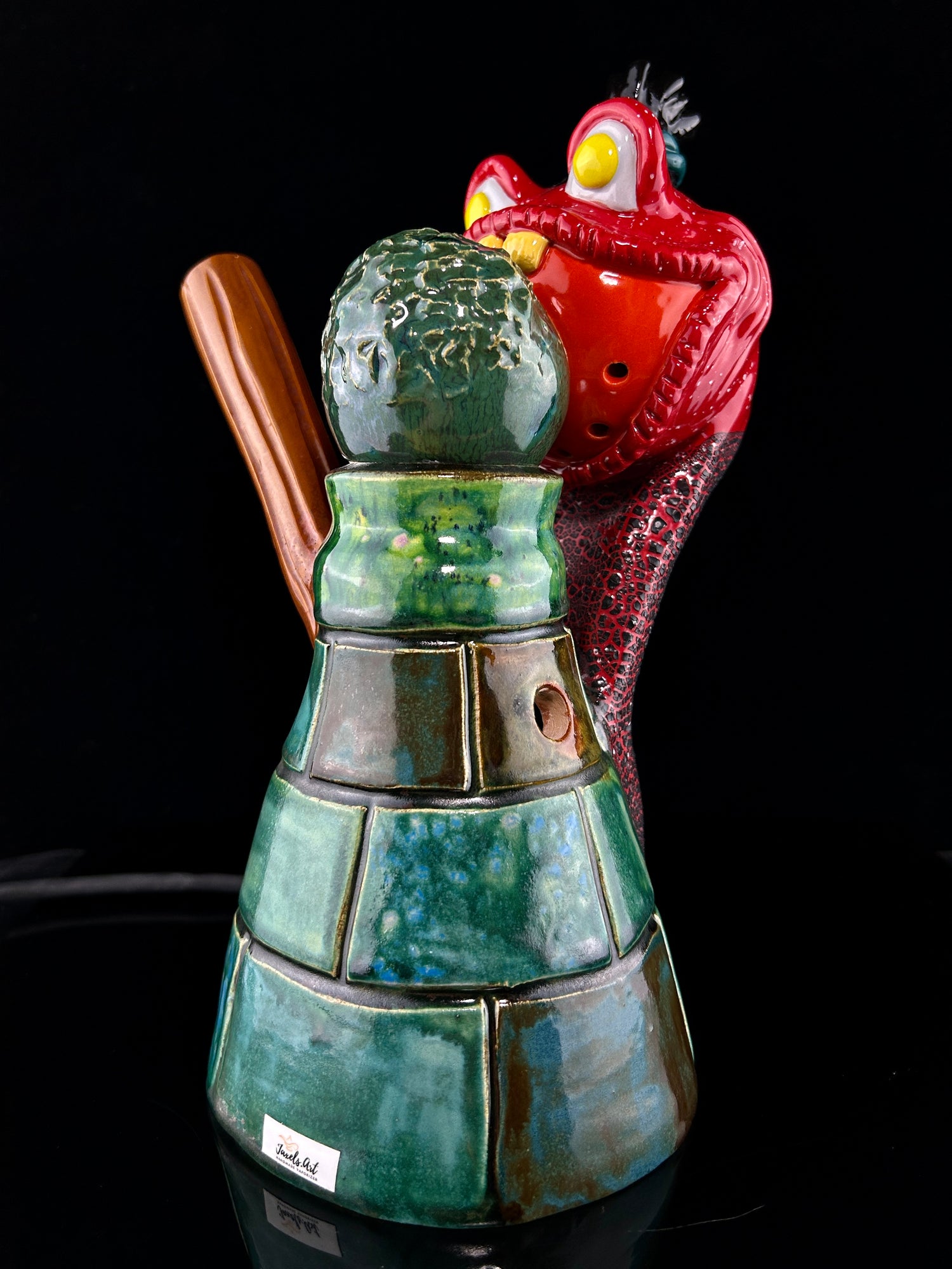 Dichro & Glow Tron #1 by Berzerker – Illuzion Glass Galleries