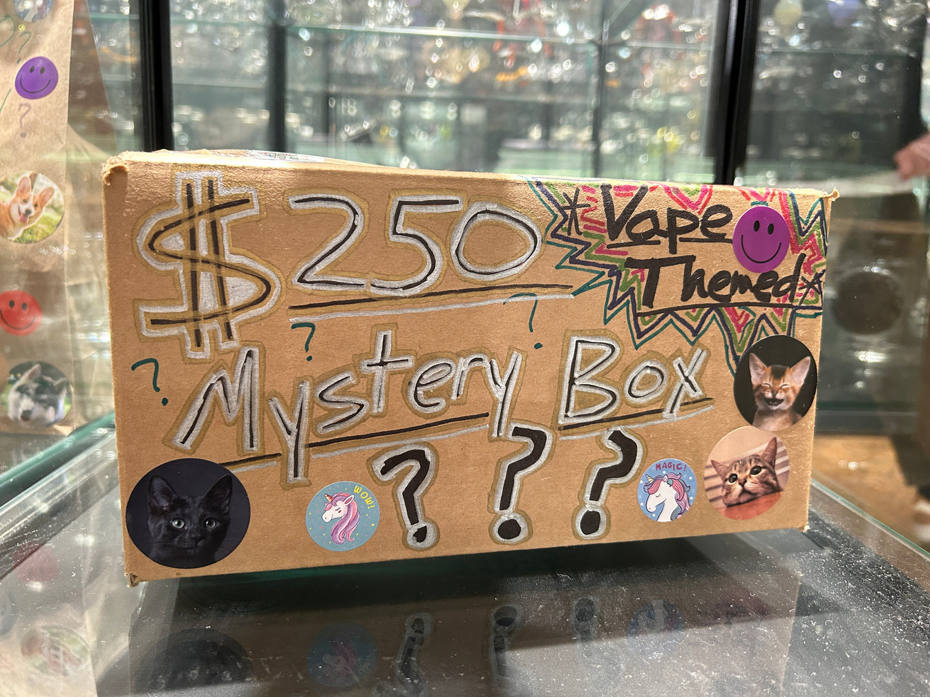 $250 -VAPE THEMED- Mystery Box! (Cannabis) – Illuzion Glass Galleries