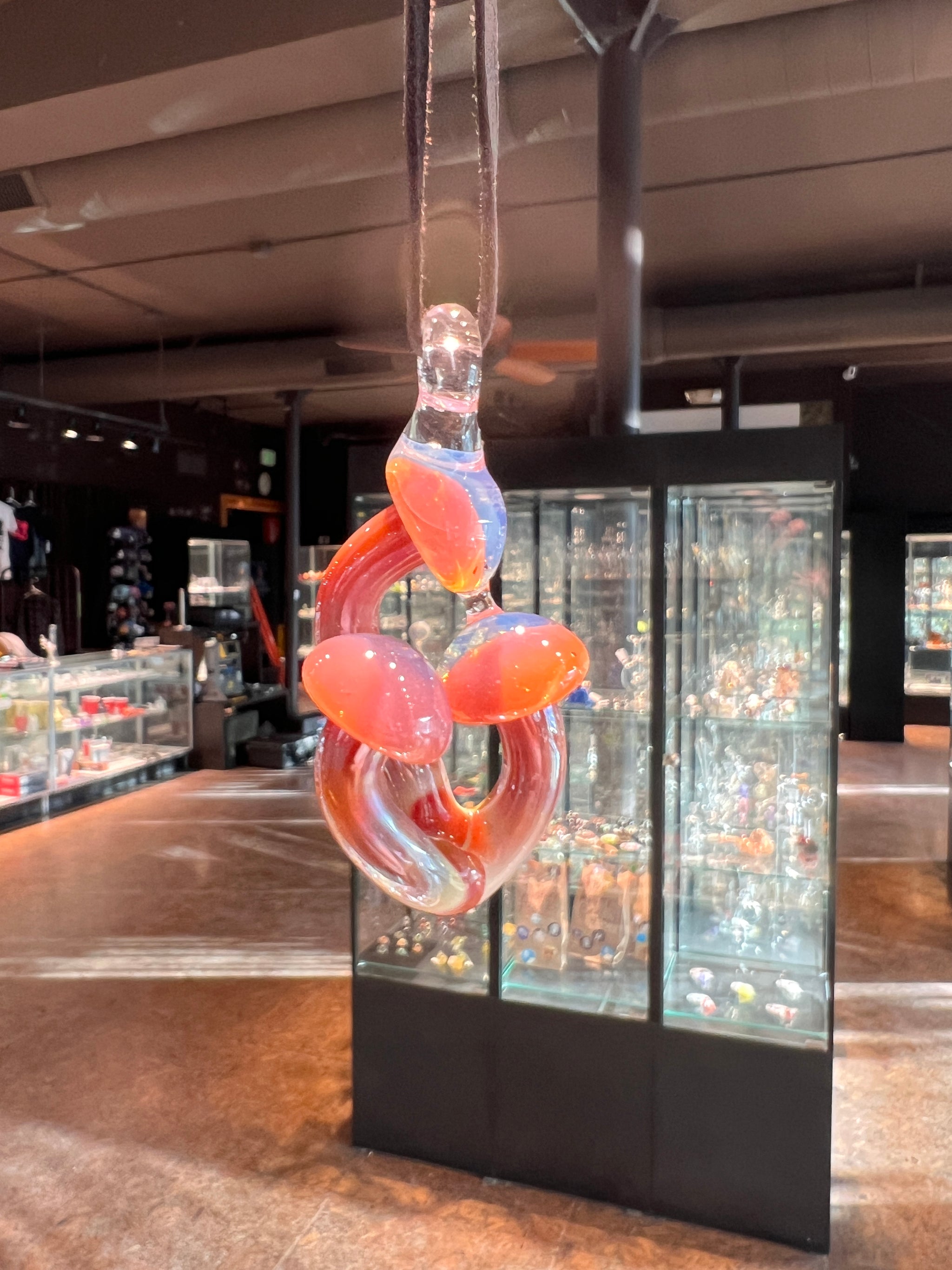 Maze Glass "Fungus Among Us" Mushroom Pendants – Illuzion Glass Galleries