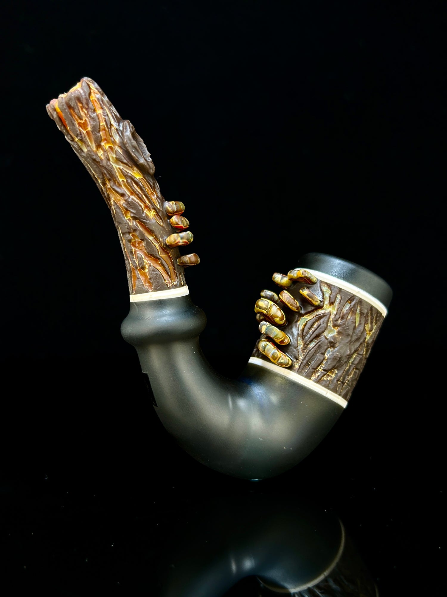 Trident Glass 15 Inch 38mm "Rick and Morty" Themed 3D Pickle Rick Tube ...