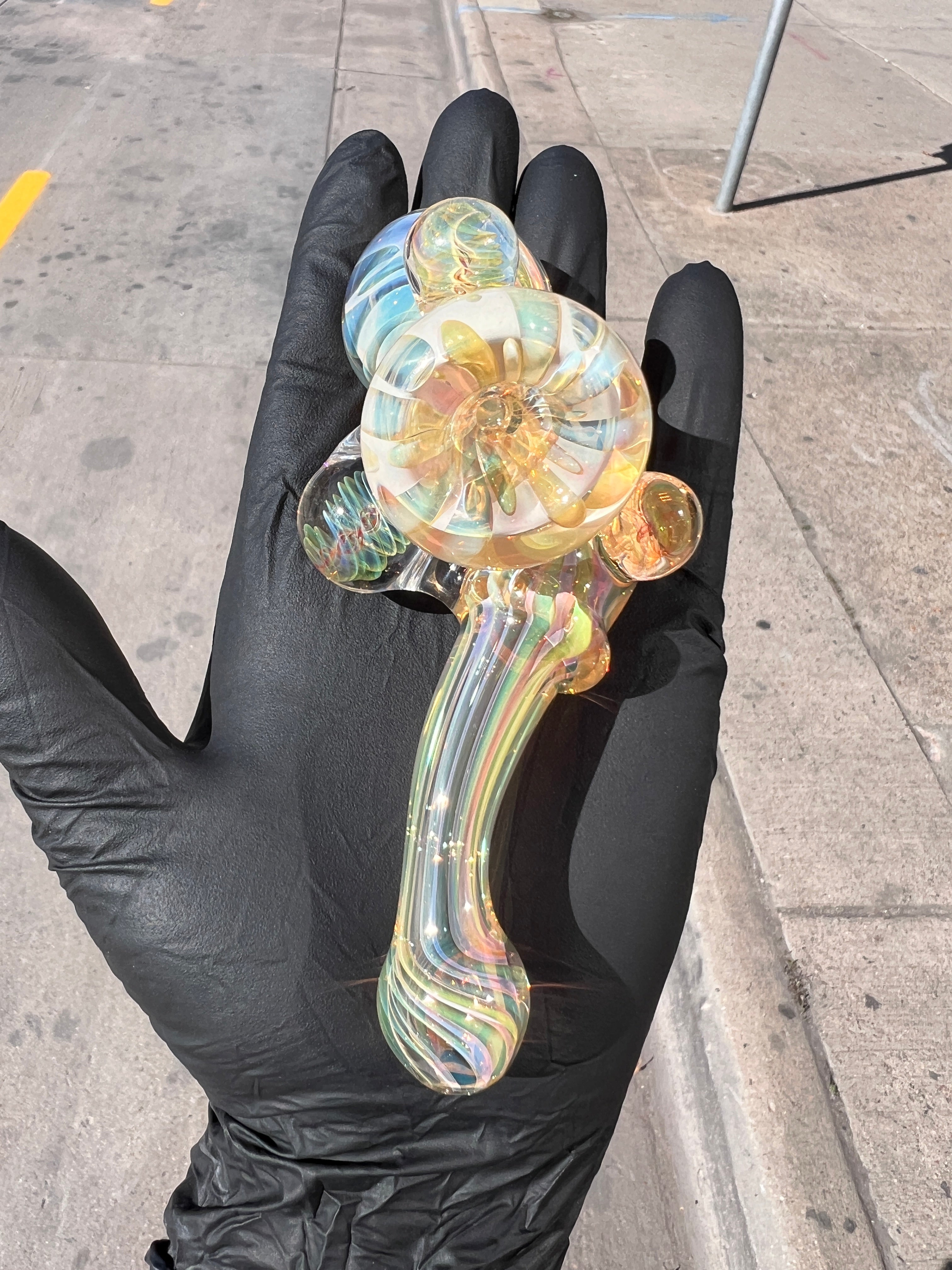 Fumed Sidecar Hammer with Mibs by Simon (Sigh Glass) – Illuzion Glass ...