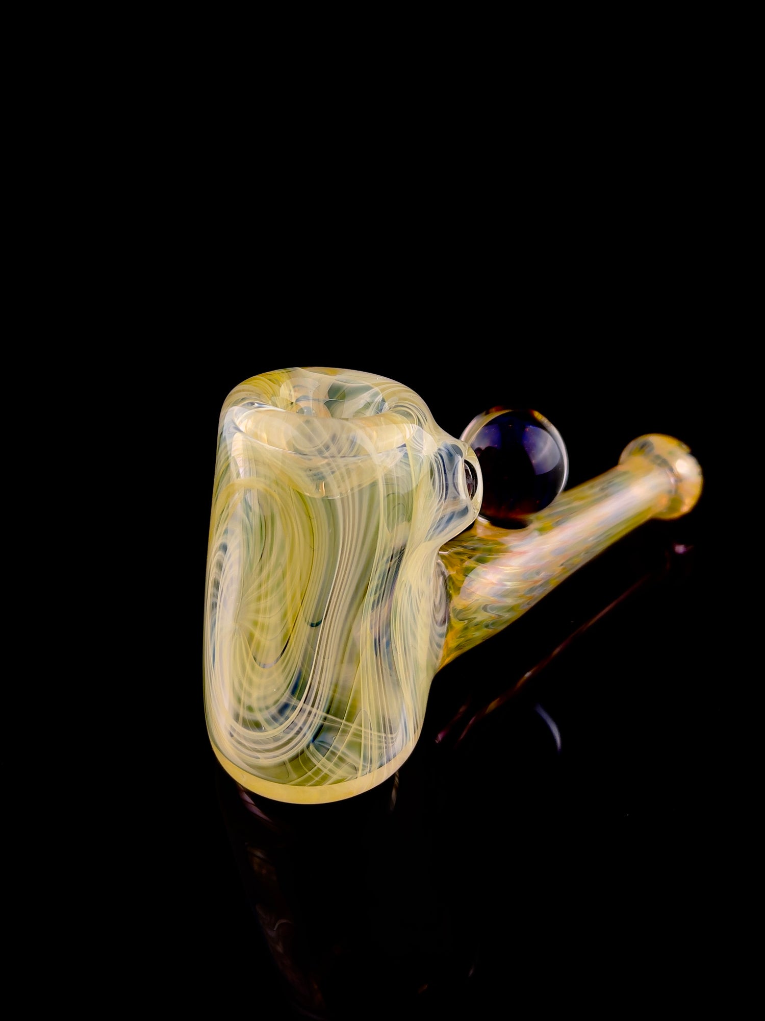 Goodhome Glass 2 section Dry with Implosion marble -Illuzion Glass ...