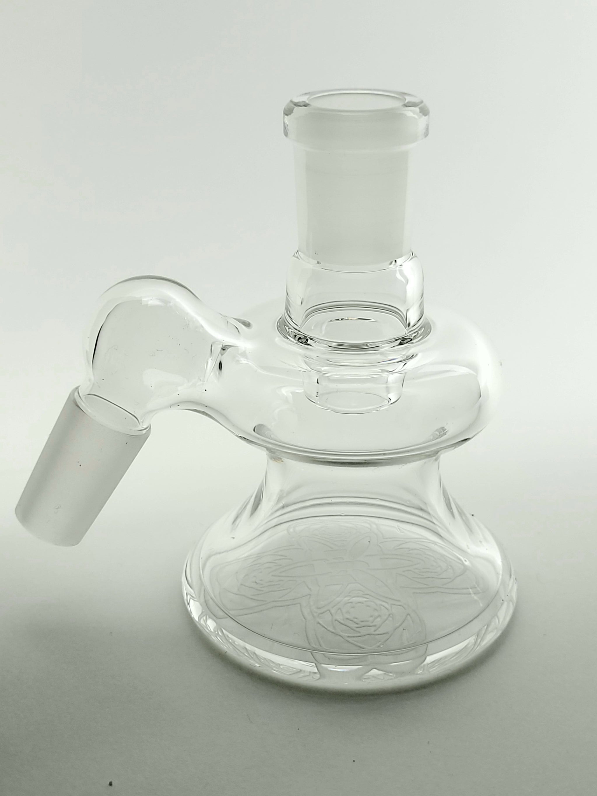 Ill GLASS 14mm 45 Degree Dry Ash Catcher – Illuzion Glass Galleries